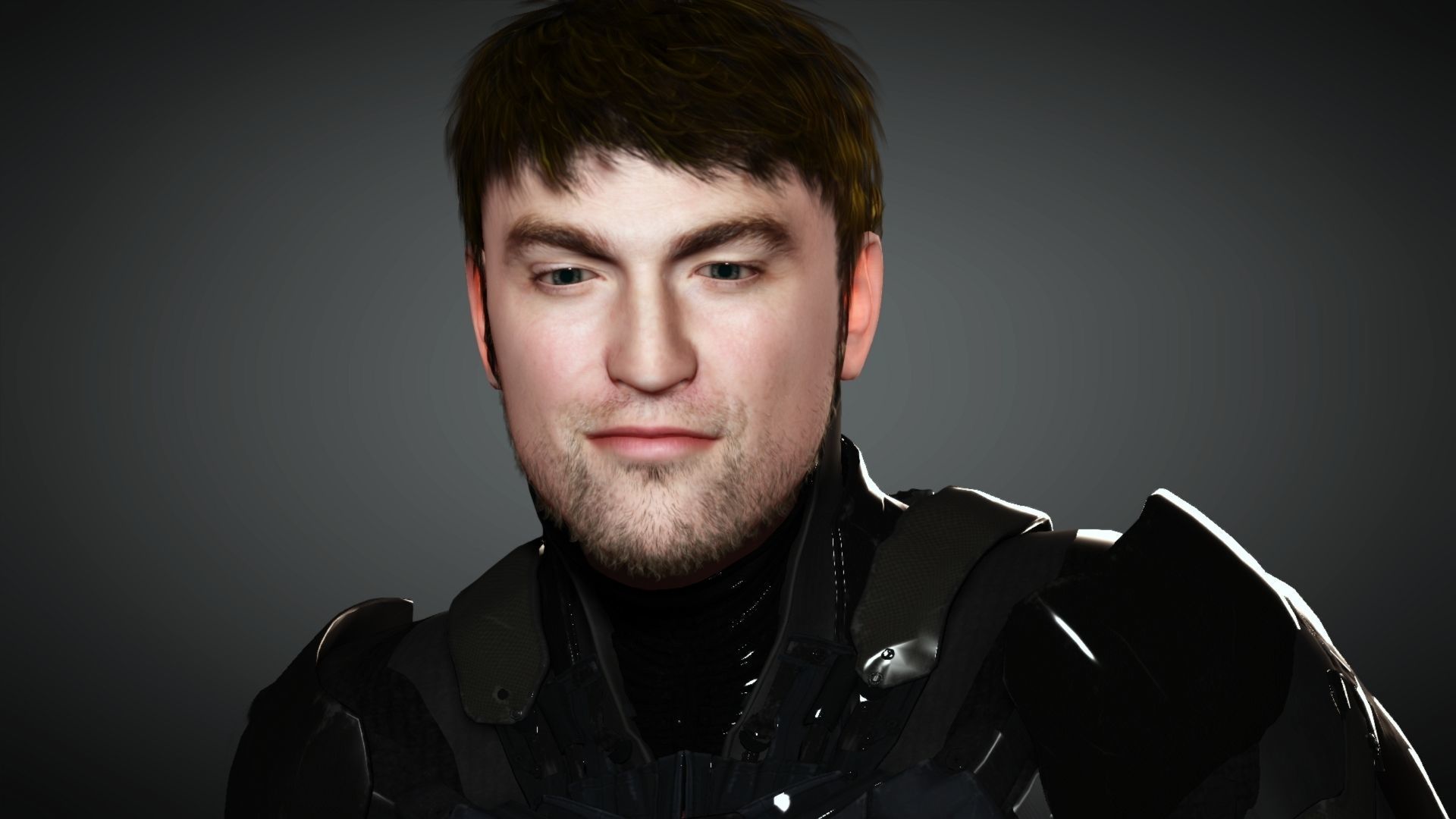3D model Robert Pattinsons The Batman VR / AR / low-poly rigged ...
