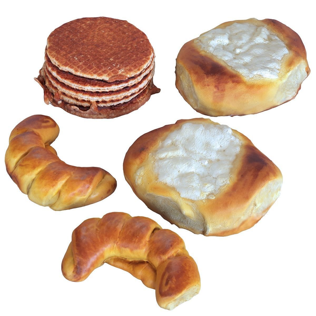 Baking set 3D model | CGTrader