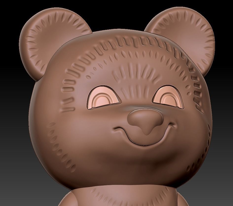The Olympic Mishka 3D Print model 3D model 3D printable | CGTrader