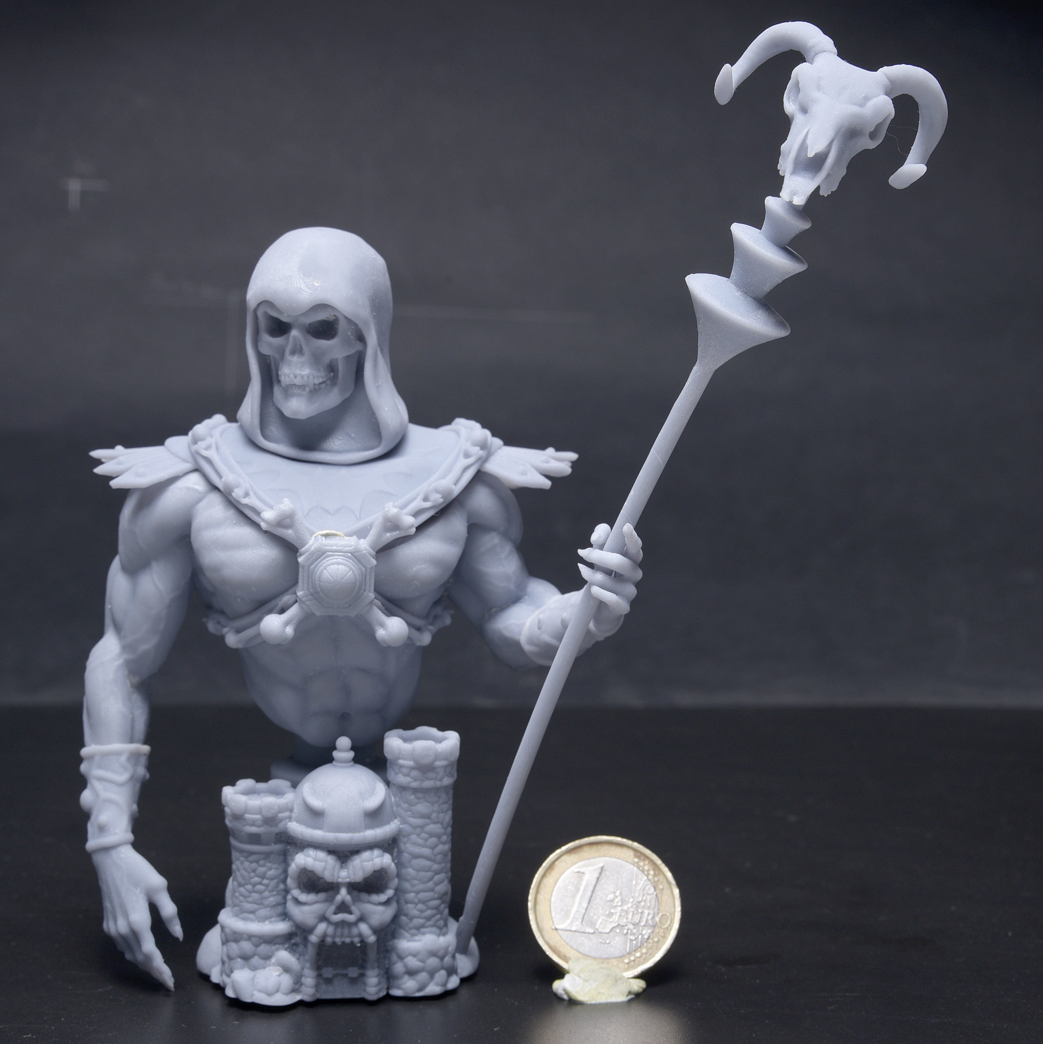 Masters of The Universe Skeletor bust sculpture - 3D print model 3D ...