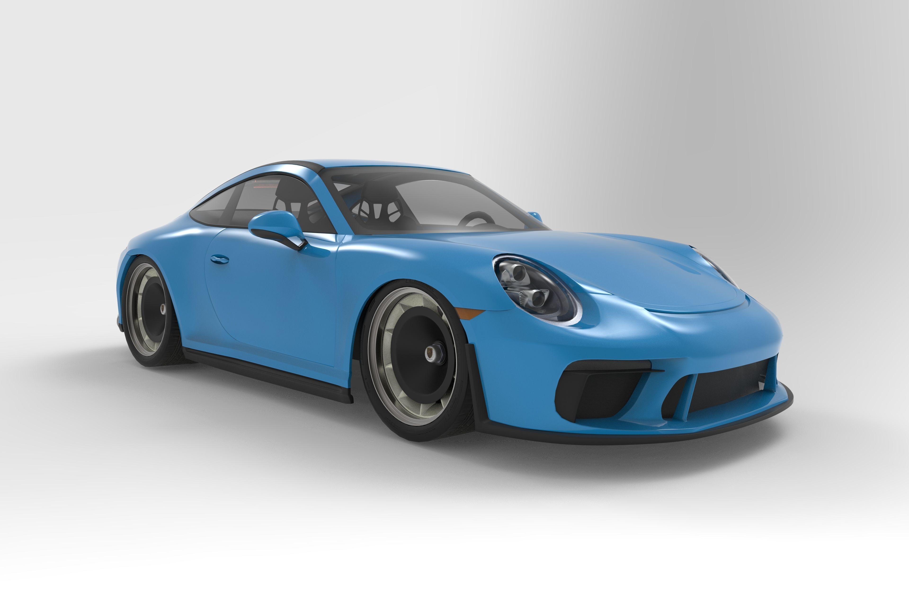Porsche 911 GT3 Touring 3D model | CGTrader