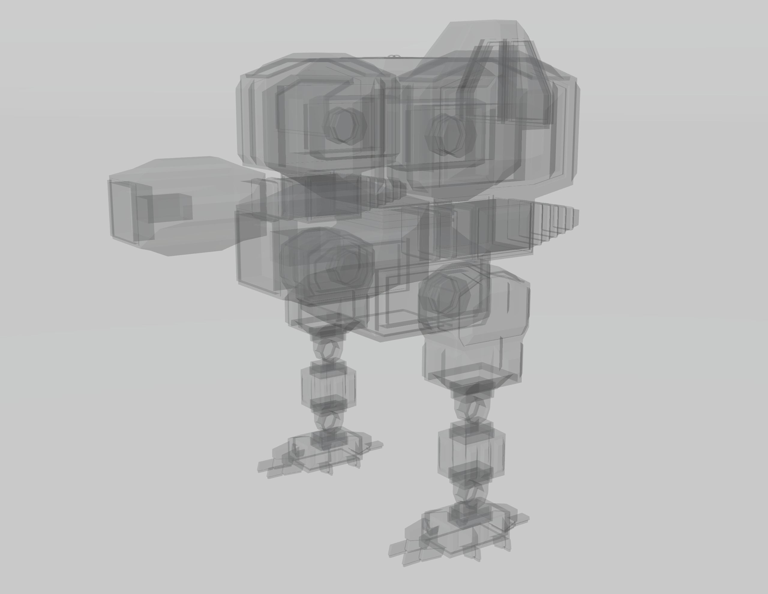 3D model Robot Mecha VR / AR / low-poly | CGTrader