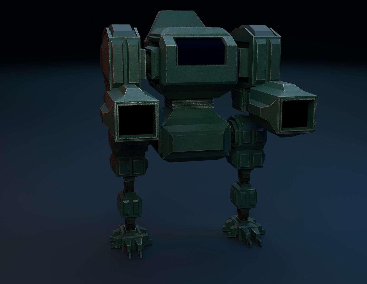 3D model Robot Mecha VR / AR / low-poly | CGTrader