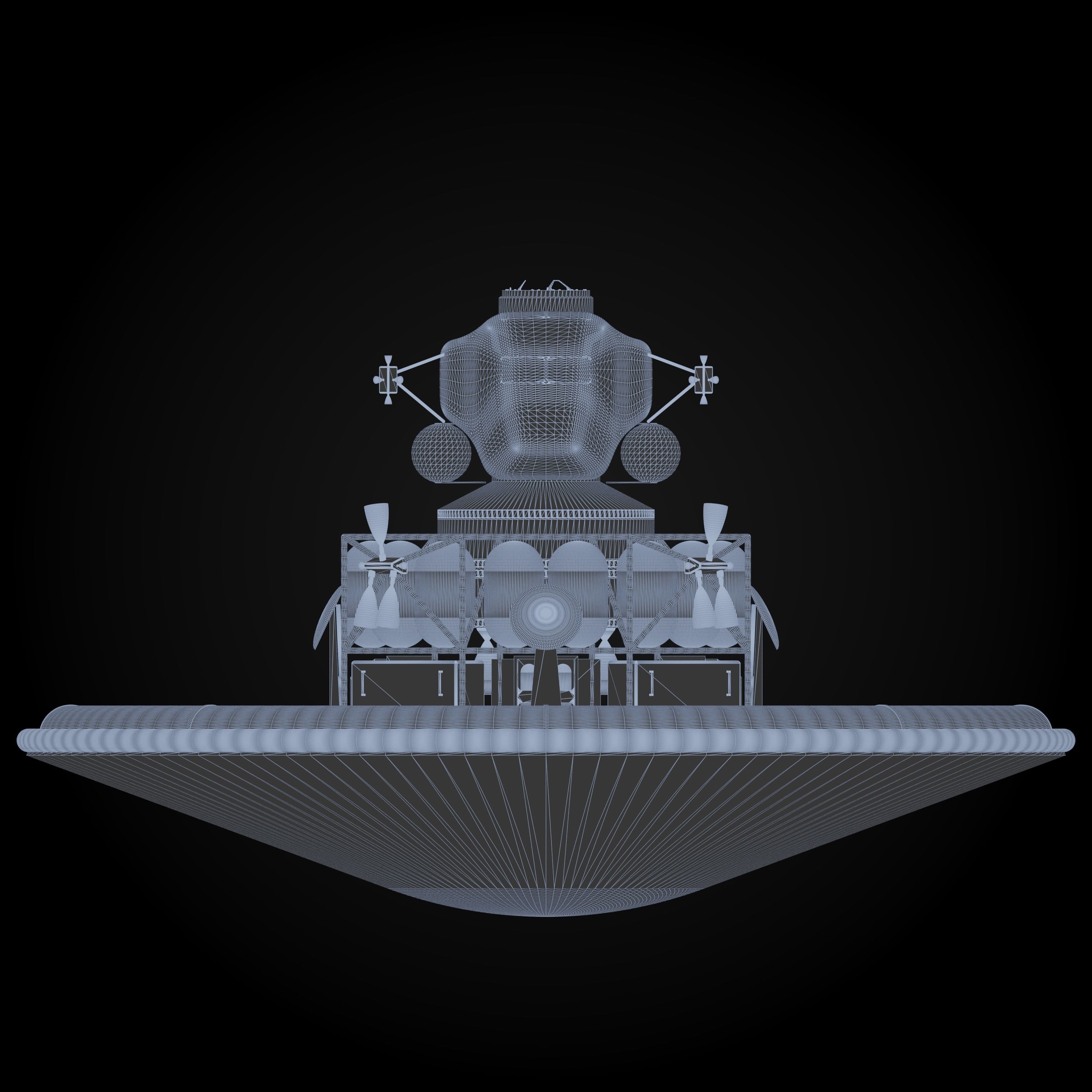 Boeing 2014 Mars Lander 3D model | CGTrader