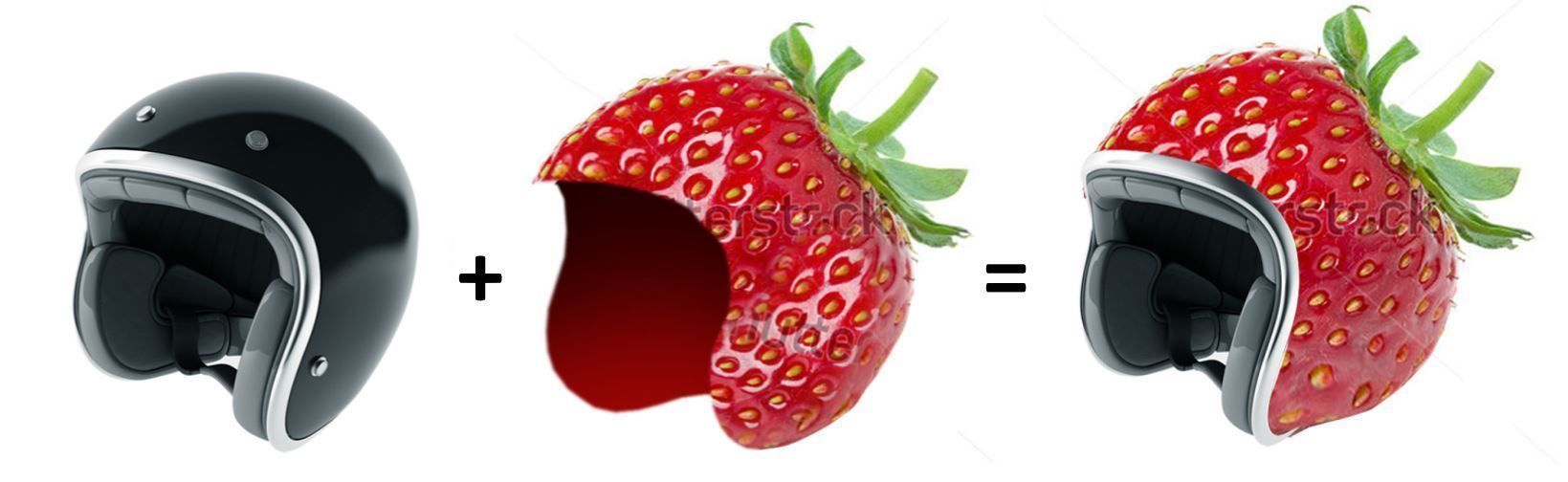 Strawberry Helmet 3D model | CGTrader