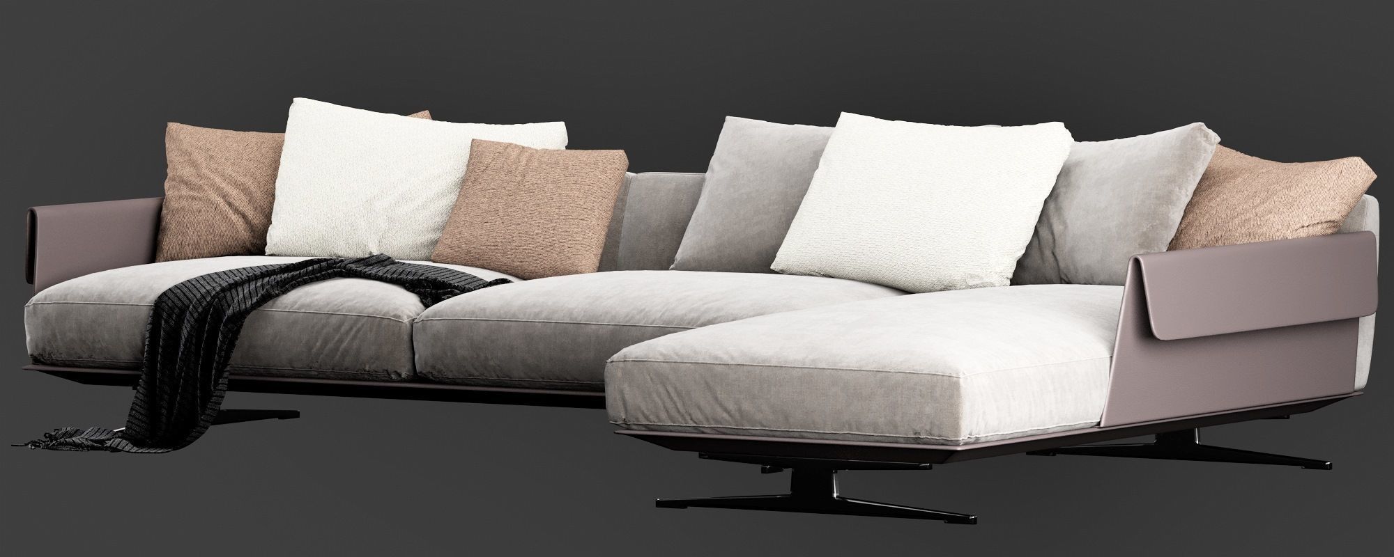 Flexform Bretton 3D model | CGTrader