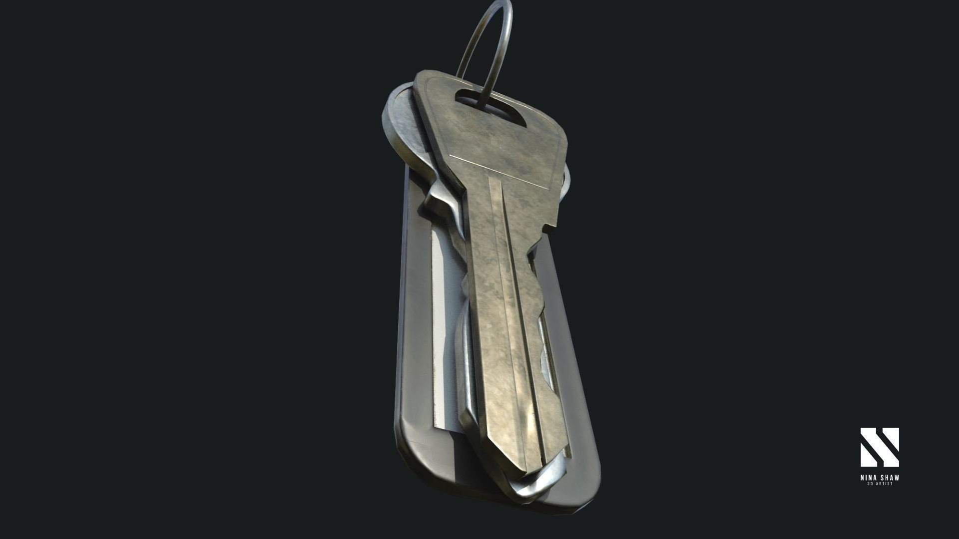 3D model Old Keys - Tutorial Included VR / AR / low-poly | CGTrader