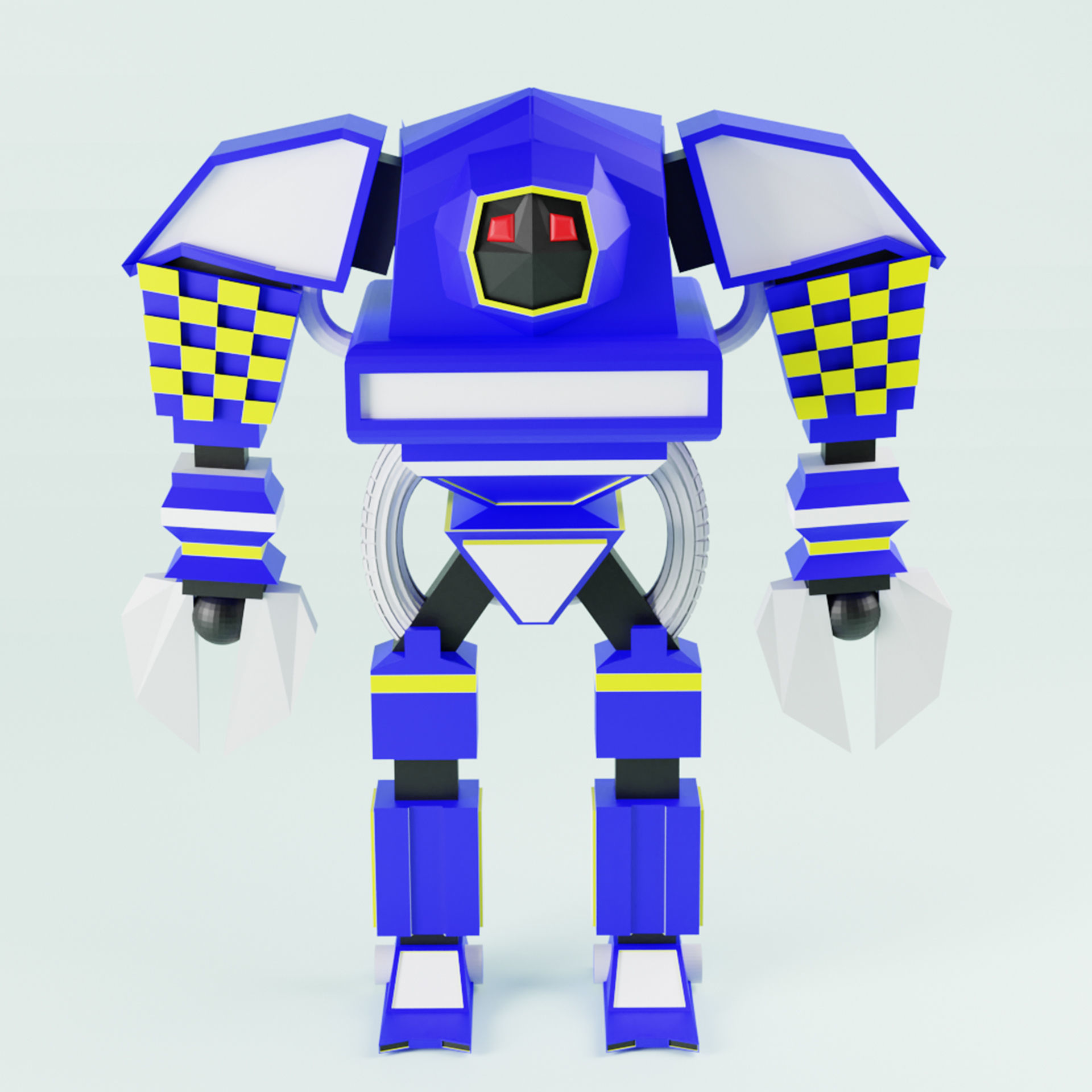 3D model Big Bos Robot VR / AR / low-poly | CGTrader