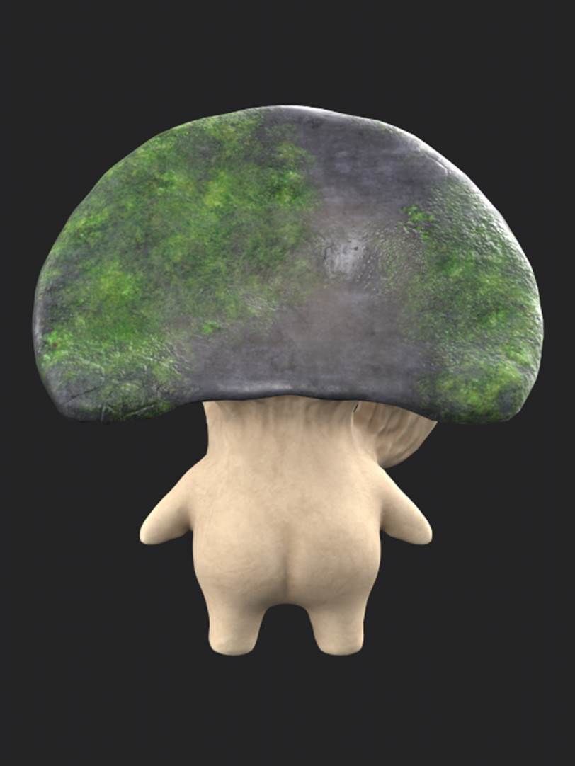 3D model Mushling VR / AR / low-poly | CGTrader