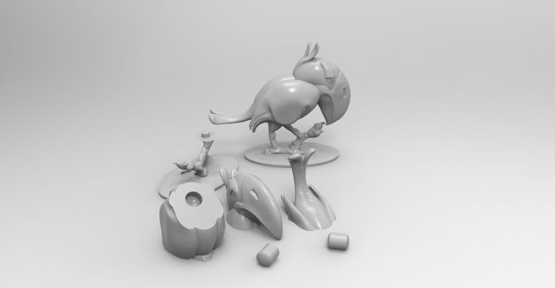 cuervo Warner Bros 3D model 3D printable | CGTrader