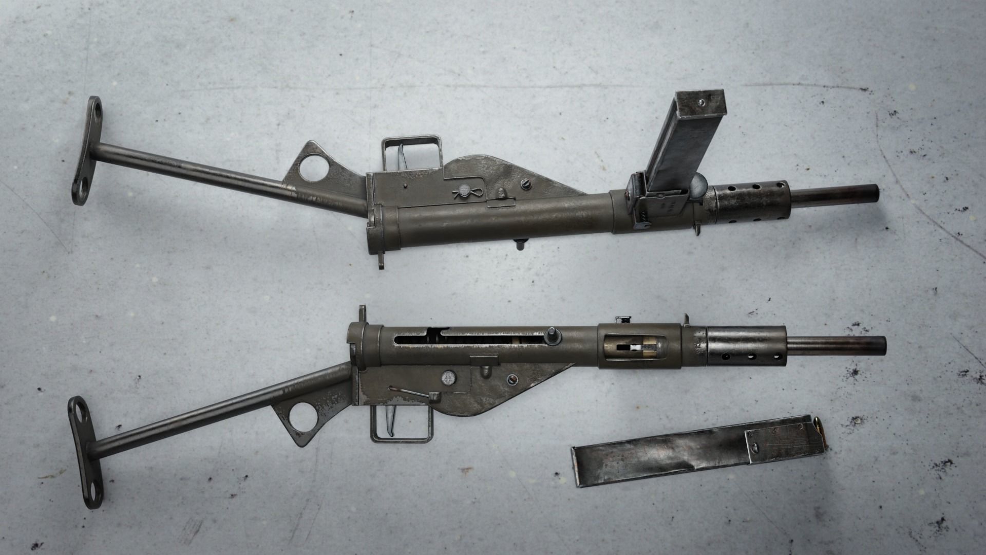 3D model Game ready model Sten Mk II VR / AR / low-poly | CGTrader