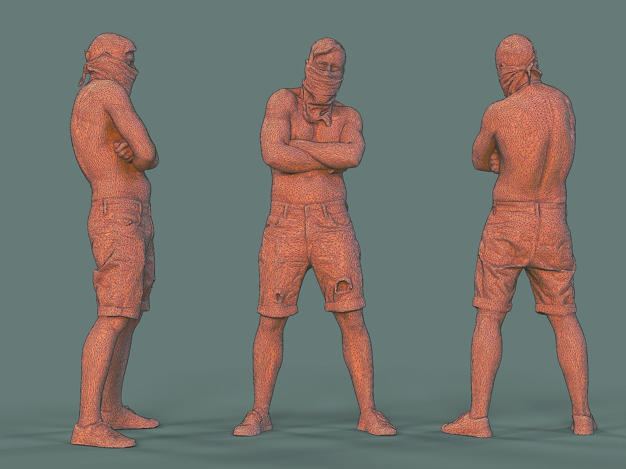 Tattooed Bully 3D model | CGTrader