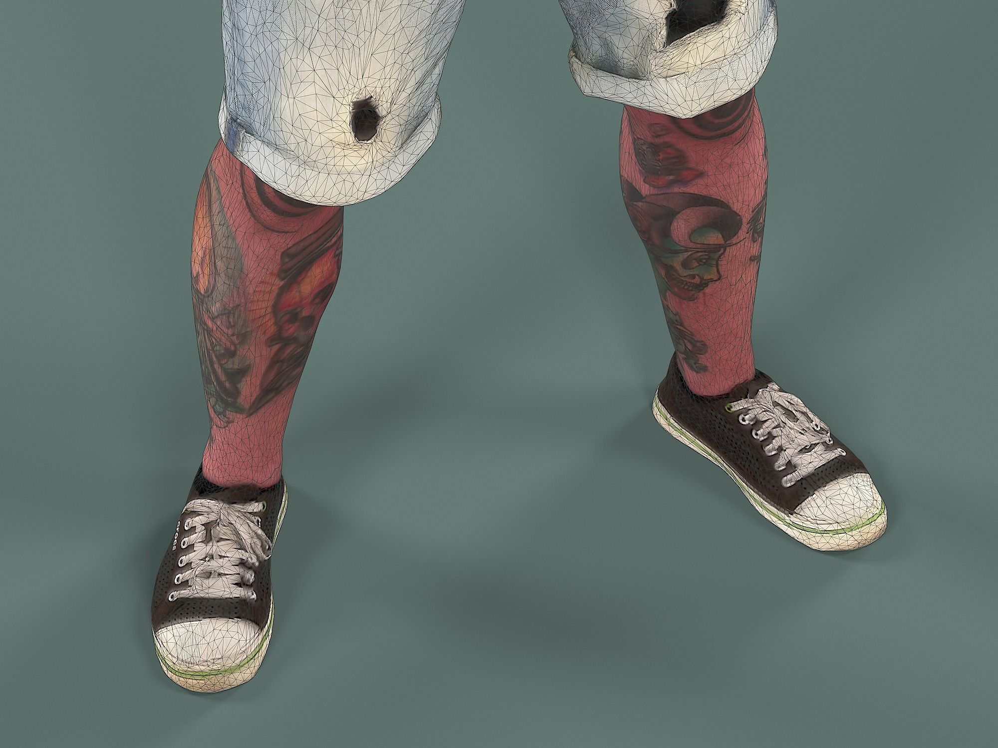 Tattooed Bully 3D model | CGTrader