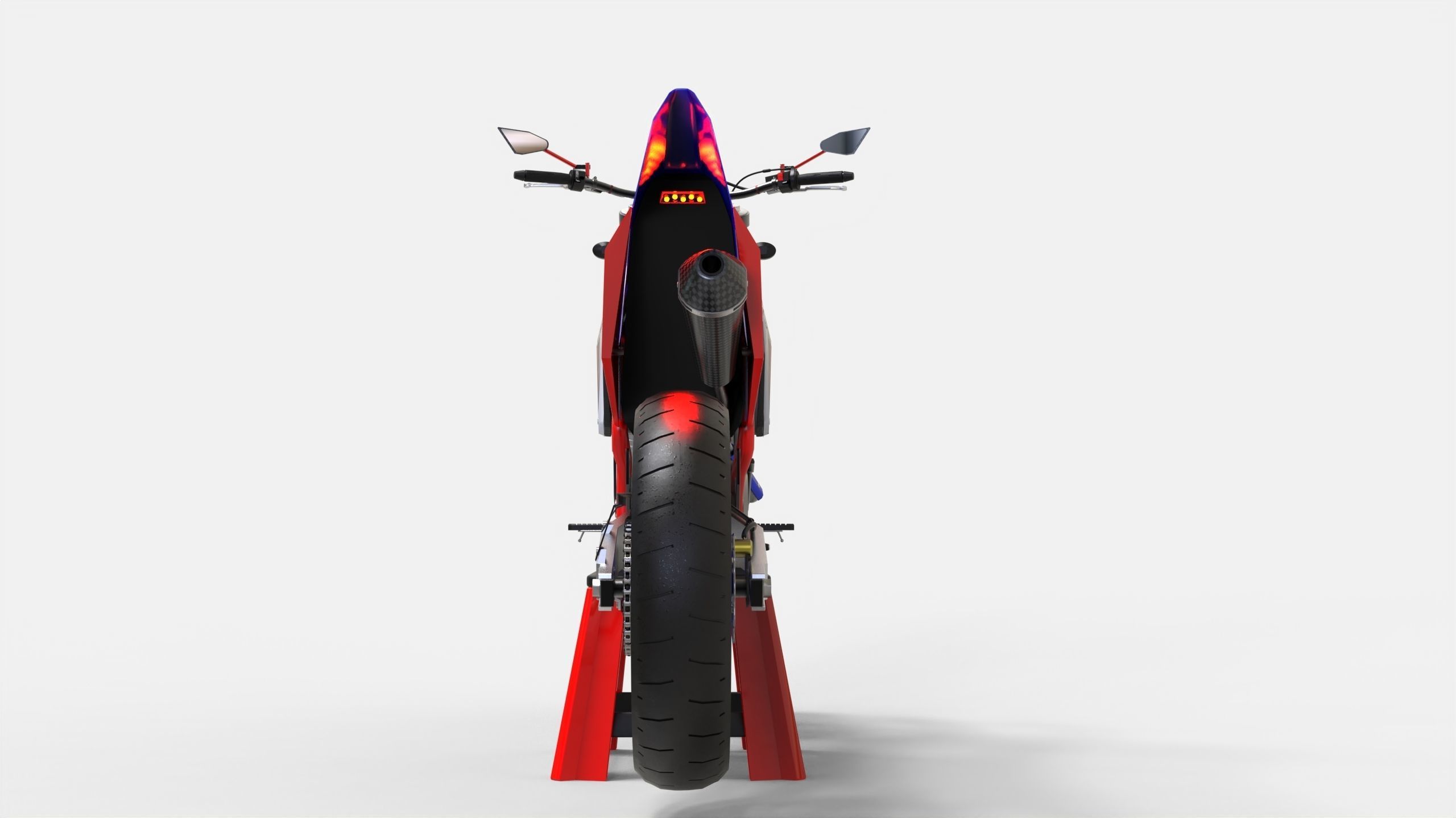 3D model Supermoto VR / AR / low-poly | CGTrader