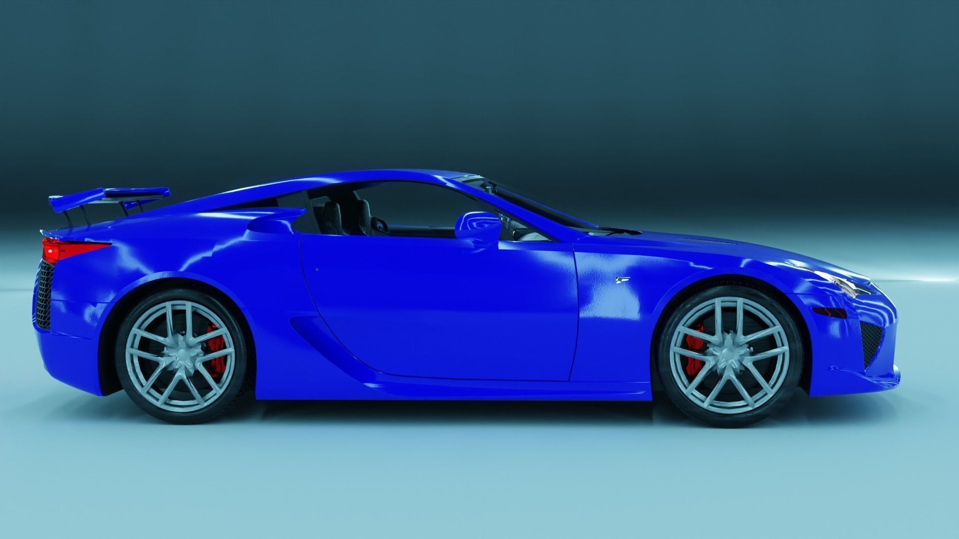 3D model Lexus LFA 3d Model VR / AR / low-poly | CGTrader