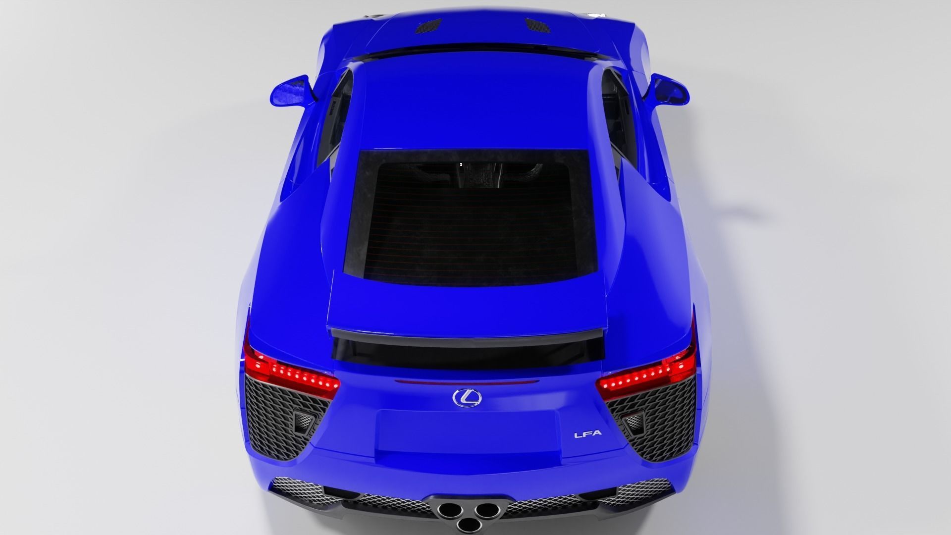 3D model Lexus LFA 3d Model VR / AR / low-poly | CGTrader