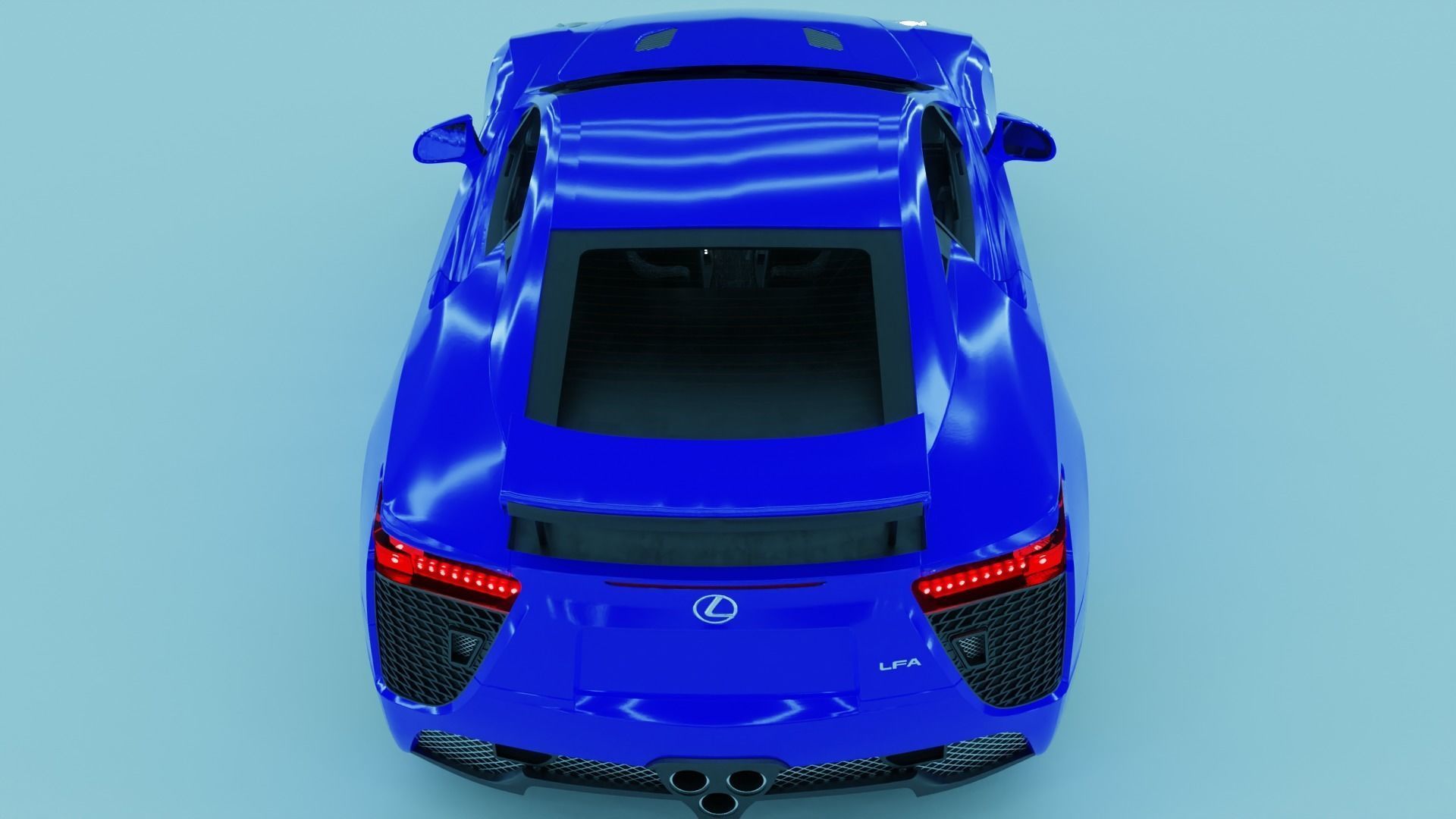 3D model Lexus LFA 3d Model VR / AR / low-poly | CGTrader
