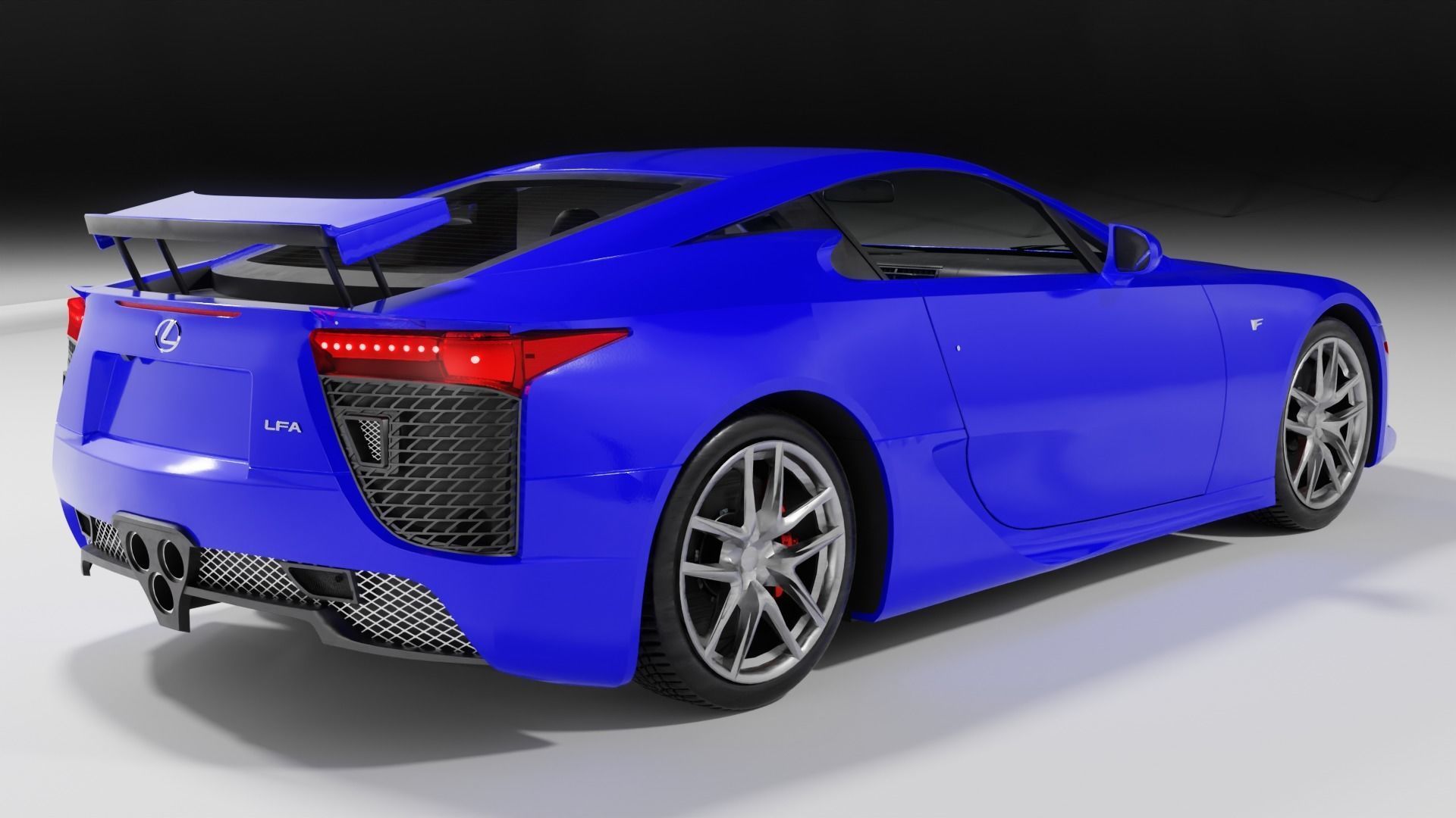 3D model Lexus LFA 3d Model VR / AR / low-poly | CGTrader