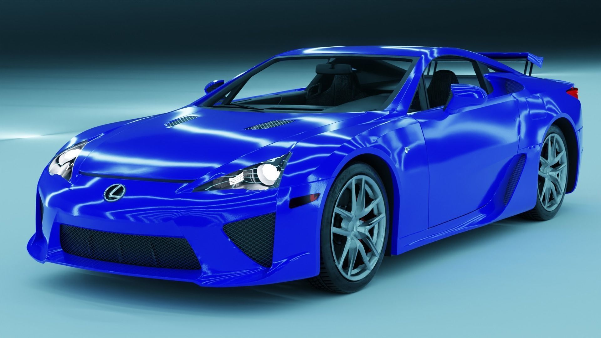 3D model Lexus LFA 3d Model VR / AR / low-poly | CGTrader