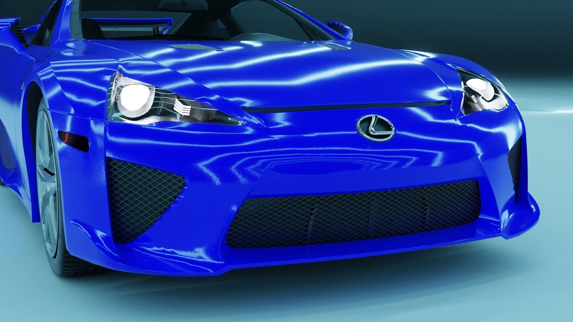 3D model Lexus LFA 3d Model VR / AR / low-poly | CGTrader