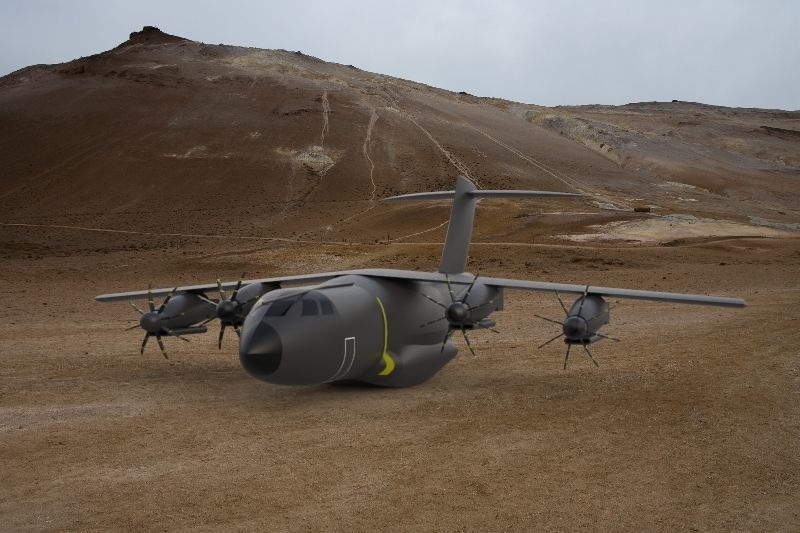 Airbus A400M Atlas airplane 3D model | CGTrader