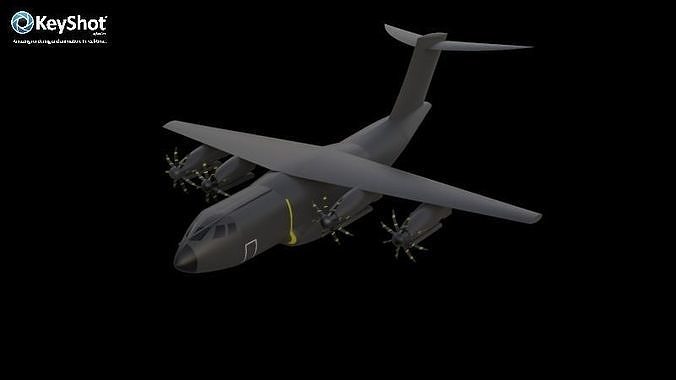 Airbus A400M Atlas airplane 3D model | CGTrader