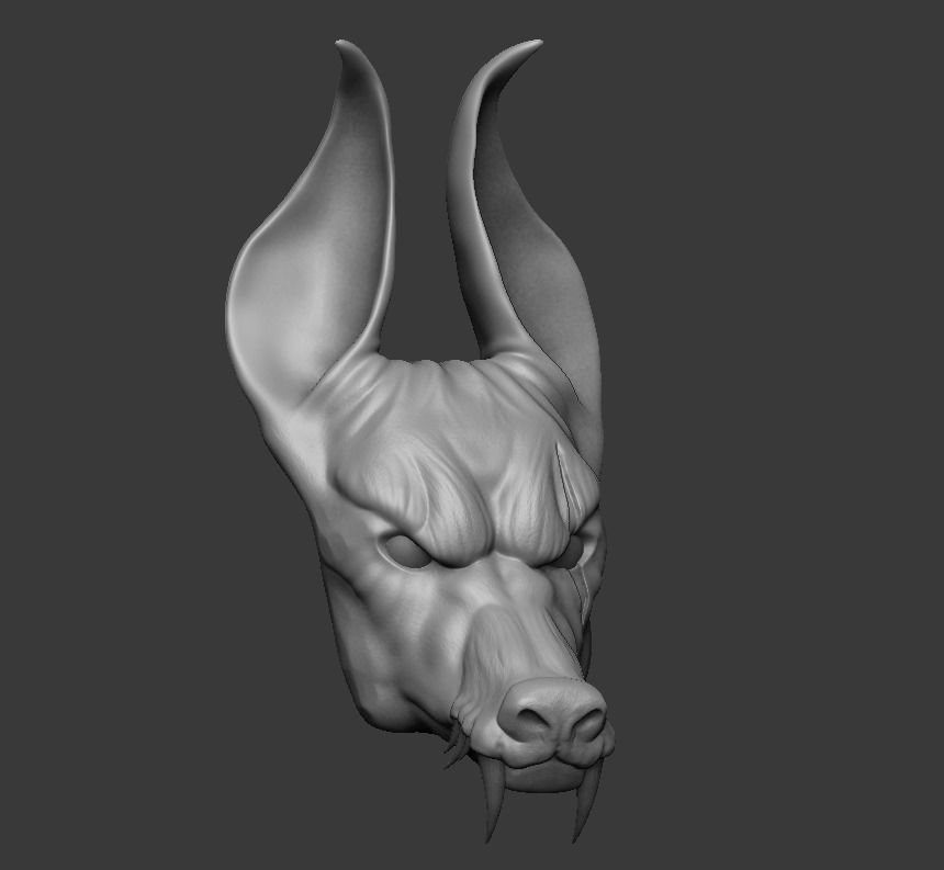 3D model Anubis Mask 2 VR / AR / low-poly | CGTrader