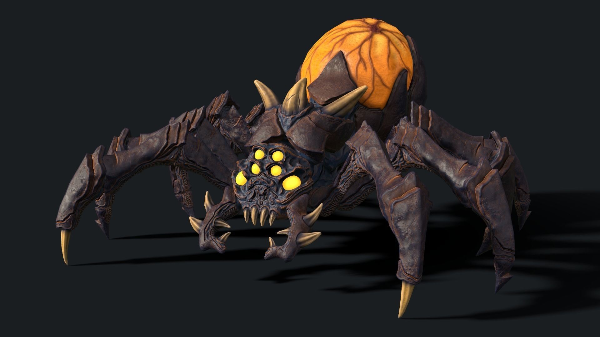 3D model Evil Spider 2 - Game Ready VR / AR / low-poly | CGTrader