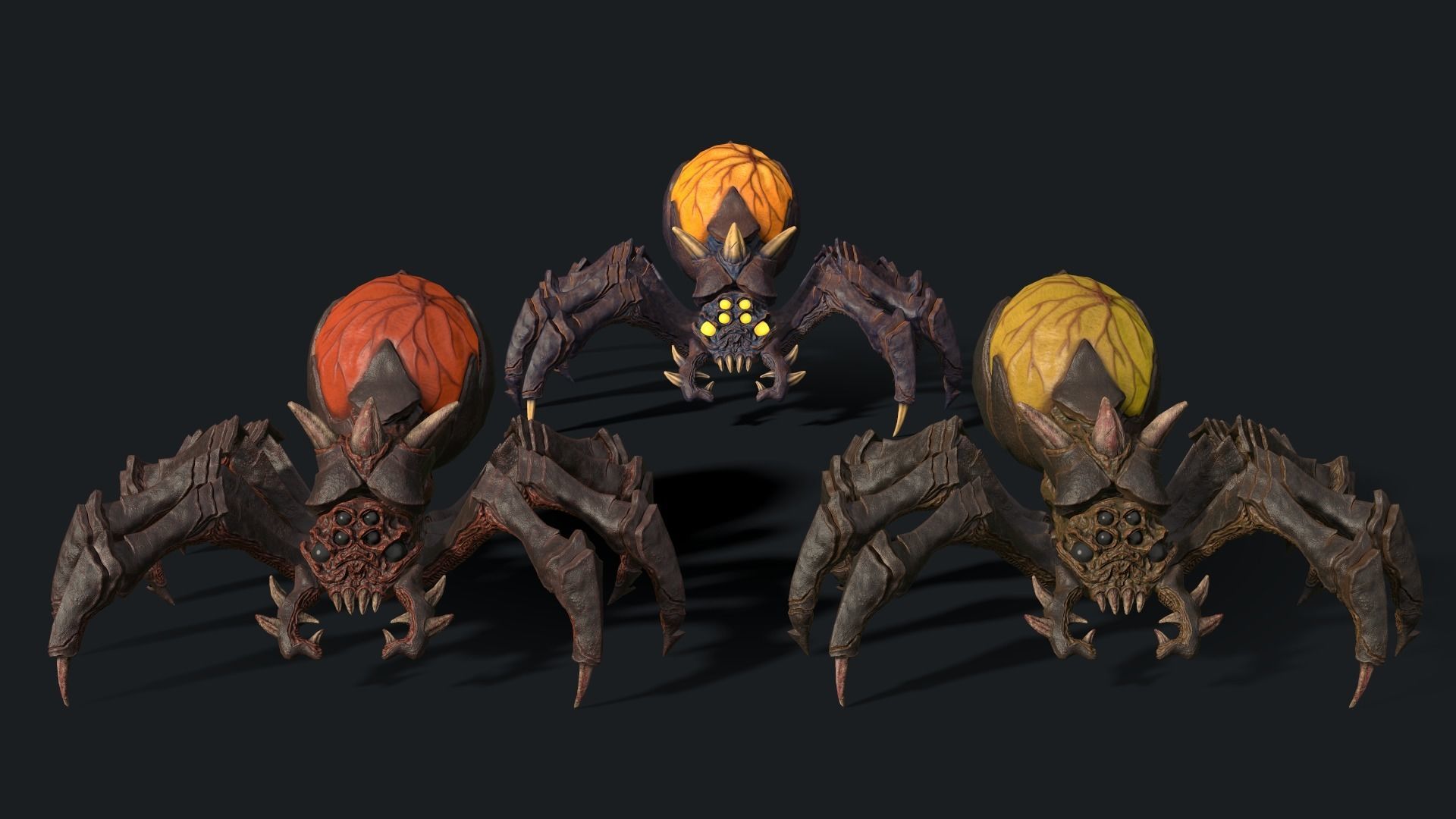 3D model Evil Spider 2 - Game Ready VR / AR / low-poly | CGTrader