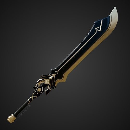 Prototype Archaic - Genshin Impact 3D model | CGTrader