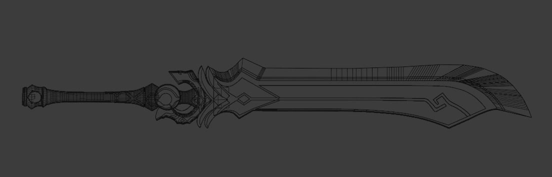 Prototype Archaic - Genshin Impact 3D model | CGTrader