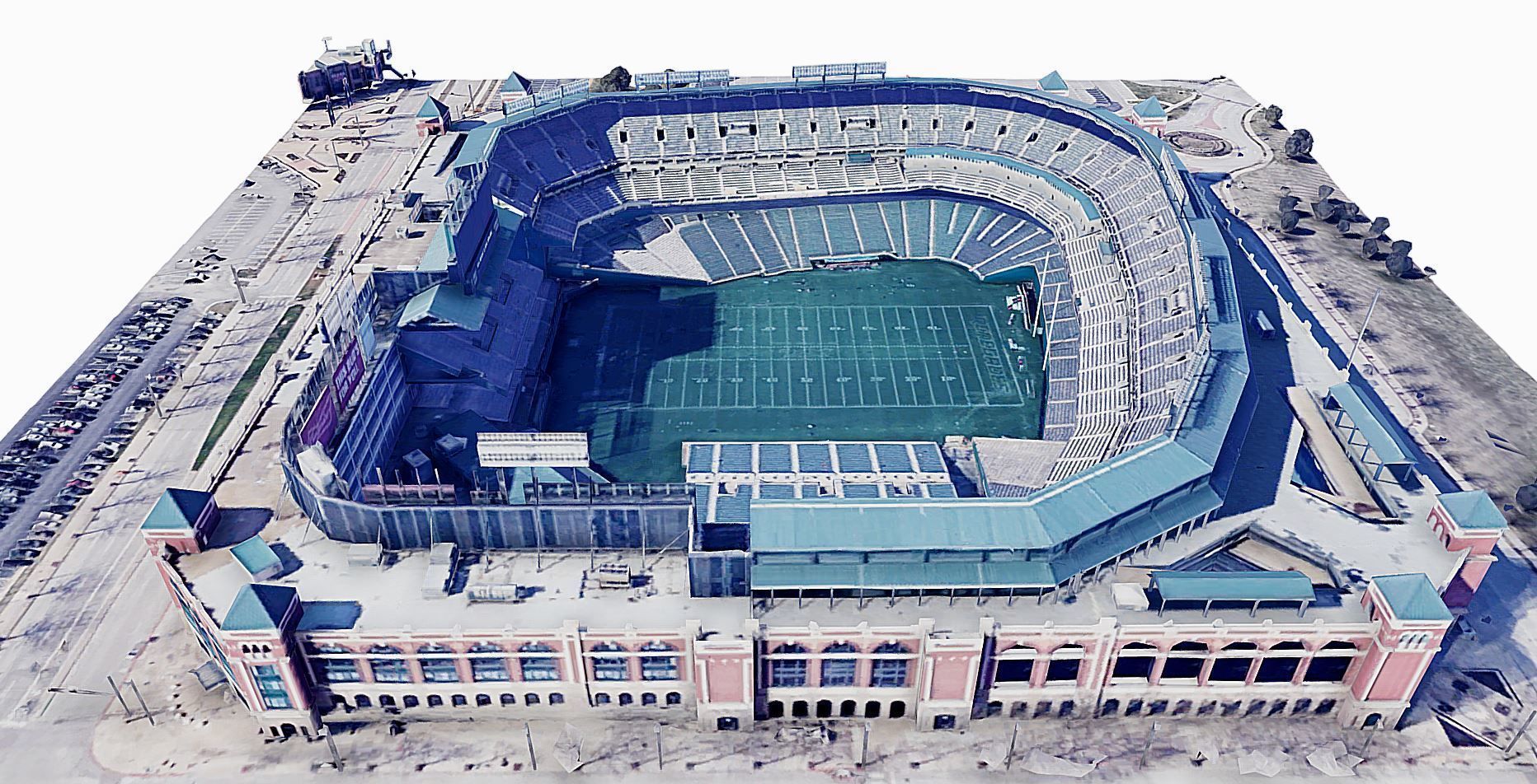 3D model Choctaw Stadium - Texas Rangers VR / AR / low-poly | CGTrader