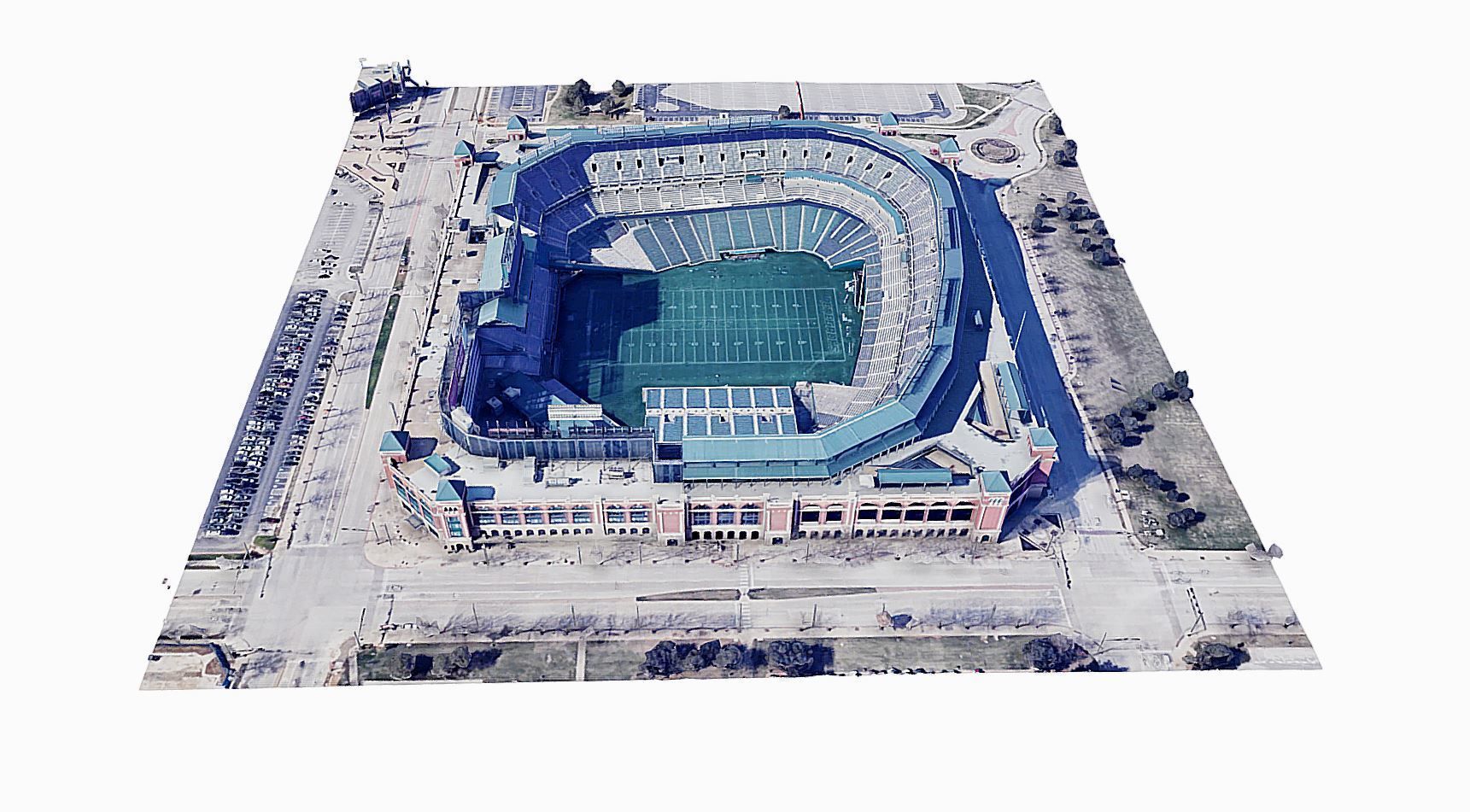3D model Choctaw Stadium - Texas Rangers VR / AR / low-poly | CGTrader