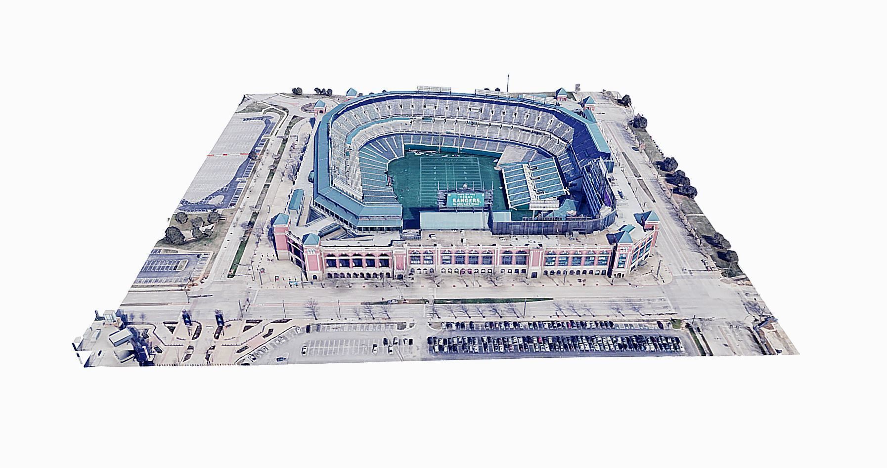 3D model Choctaw Stadium - Texas Rangers VR / AR / low-poly | CGTrader