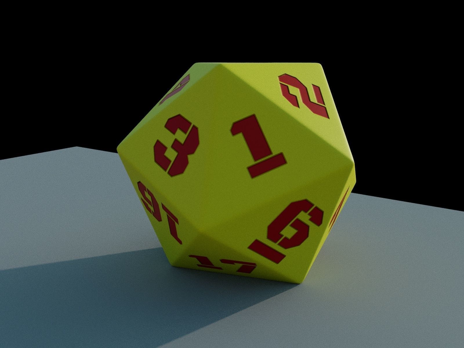 Game dice Polygons tetrahedron cube icosahedron dodecahedron free 3D ...