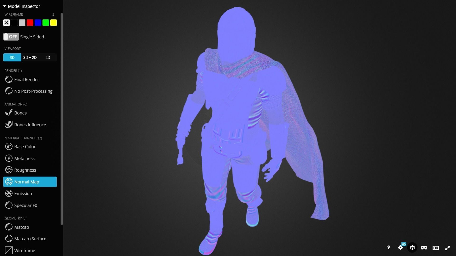 Mandalorian 3D model rigged | CGTrader