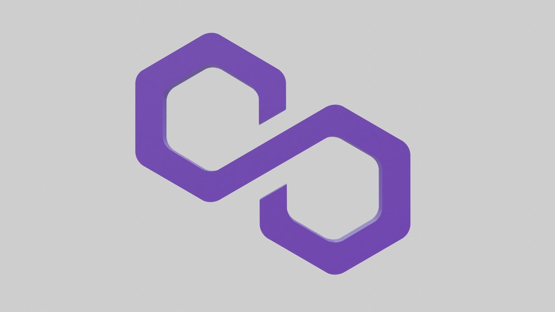 Polygon Matic Cryptocurrency Logo 3D Model 3D model | CGTrader