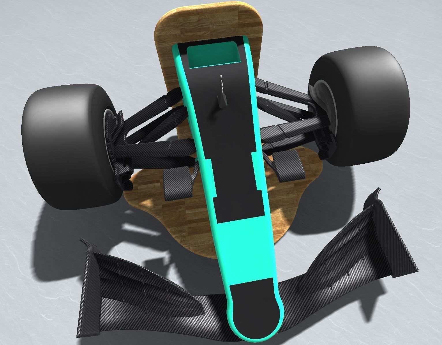 Formula 1 Front end for 3D Print and assembly - 20 PARTS 3D model 3D ...