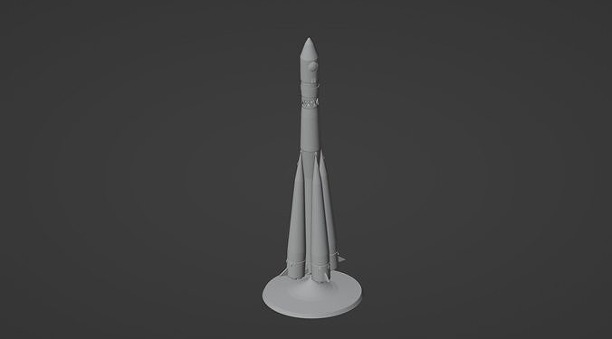 Vostok Rocket Model