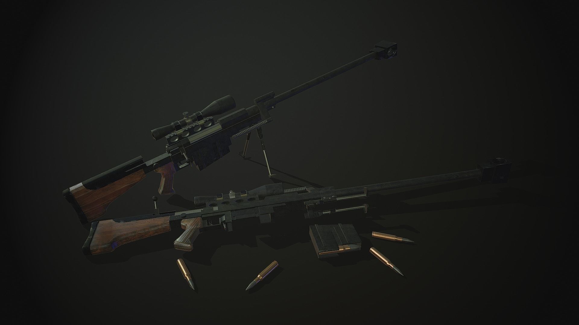 3D model PGM Hecate II VR / AR / low-poly | CGTrader