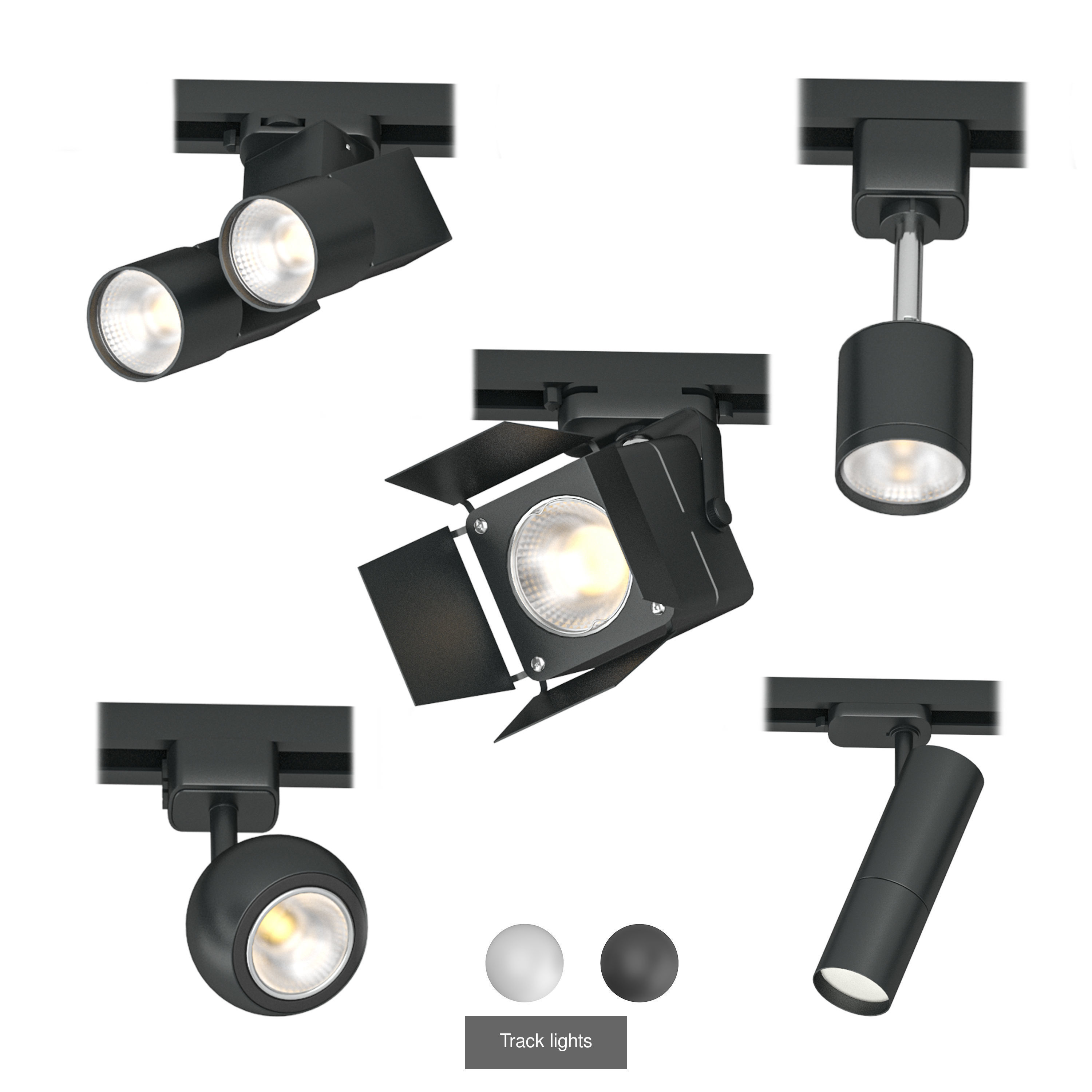 Track light 3D Model Collection | CGTrader