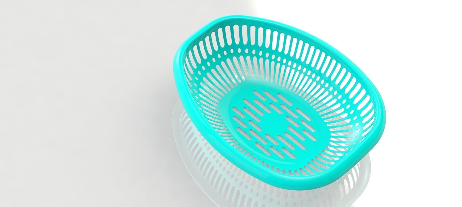 3D Model of plastic basket 3D model | CGTrader