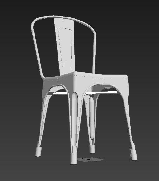 3D model Tolix Chair VR / AR / low-poly | CGTrader