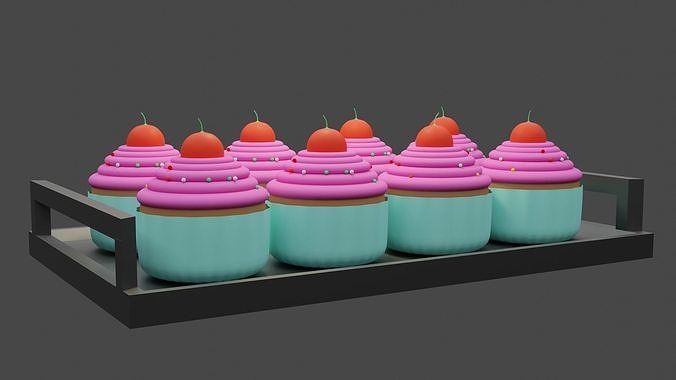 small cake free 3D model | CGTrader