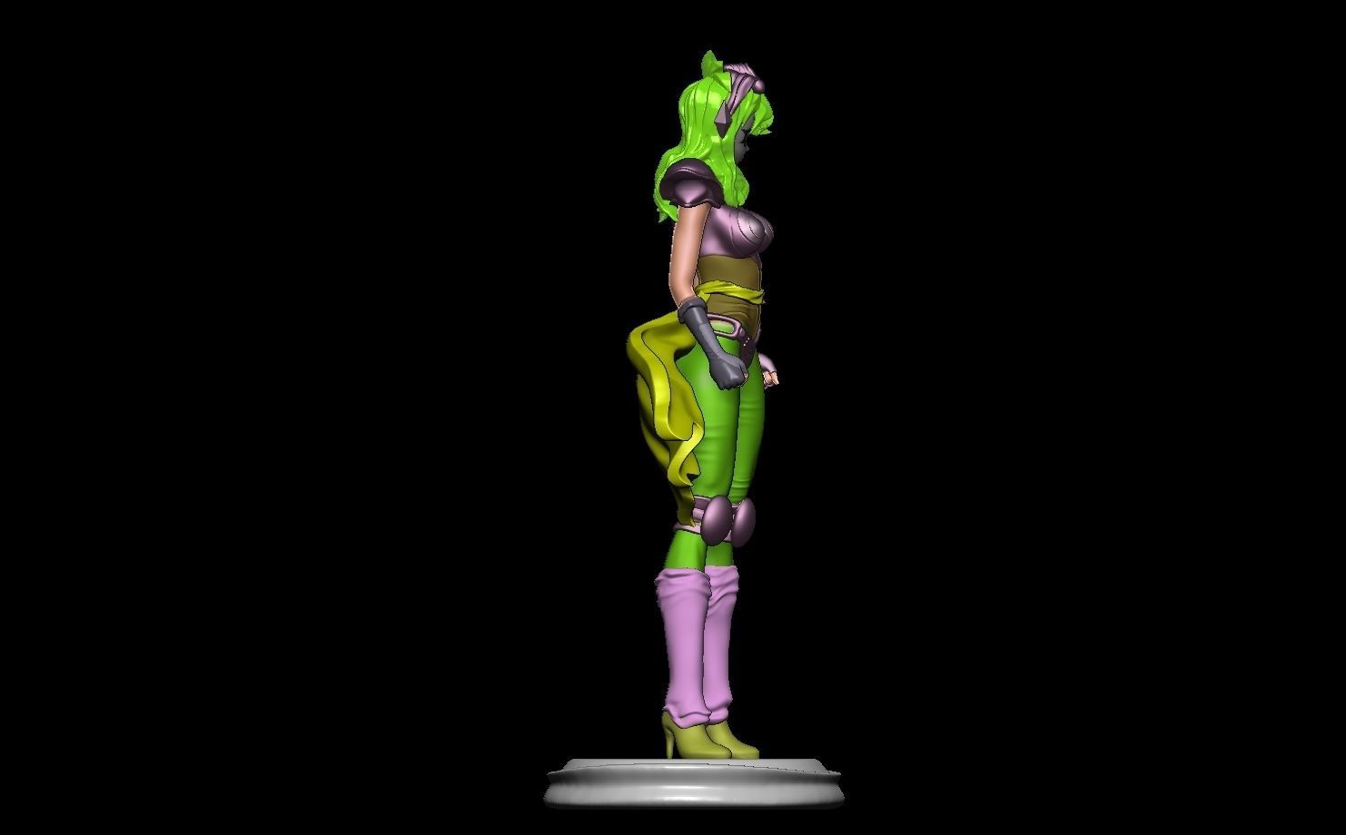 Saint Seiya SHAINA fanart 3D model 3D printable | CGTrader