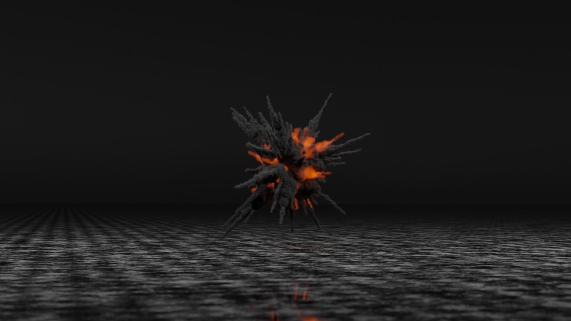 Flak Explosion Pack 3D model 3D model | CGTrader