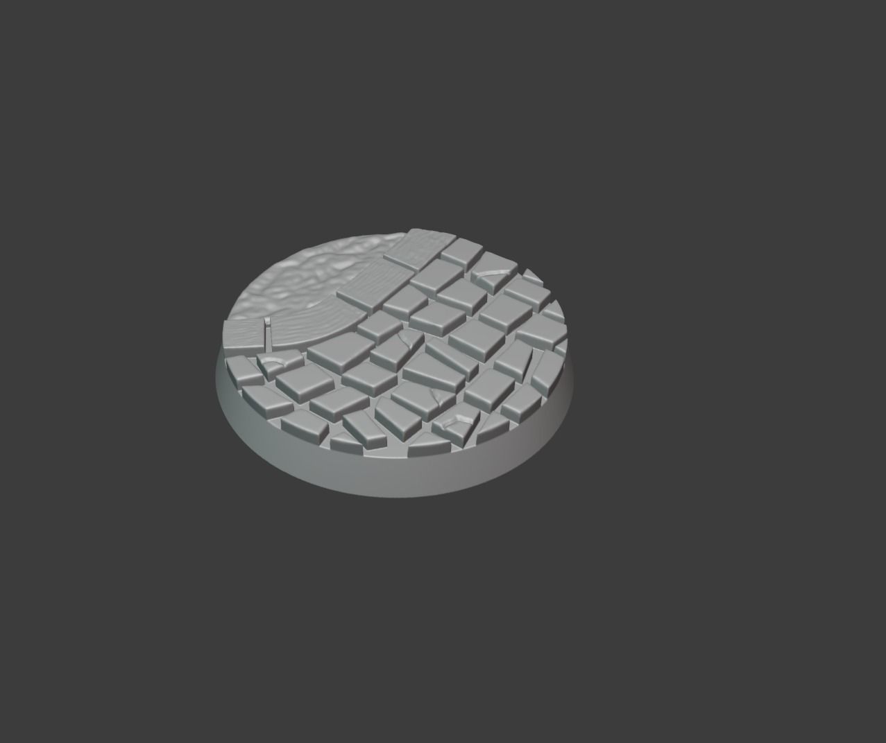 25mm cobblestone base collection 3D model 3D printable | CGTrader