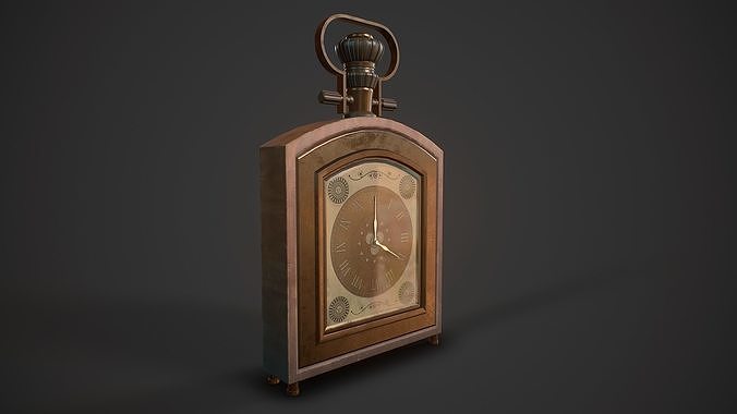 3D model Old Clock VR / AR / low-poly | CGTrader