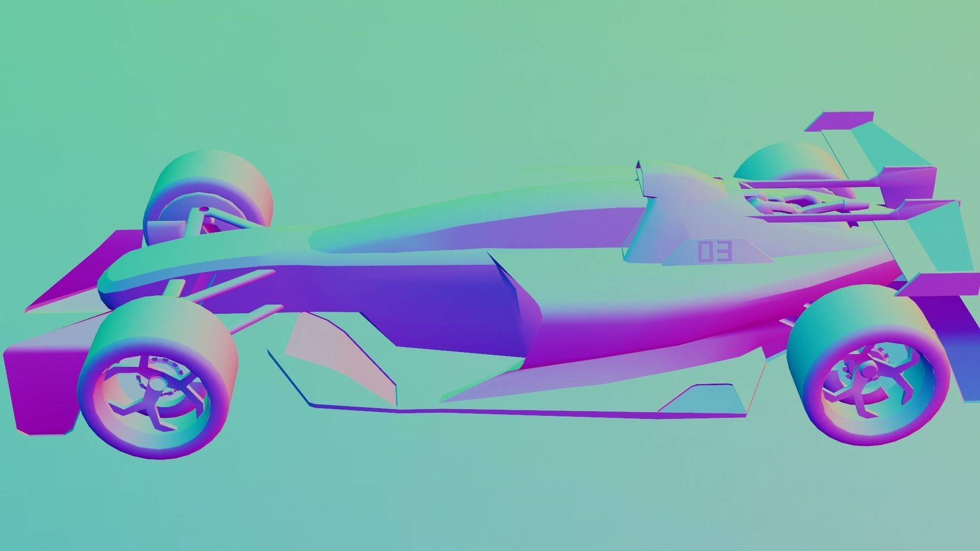 3D model Concept Formula One Car 2022 model VR / AR / low-poly | CGTrader