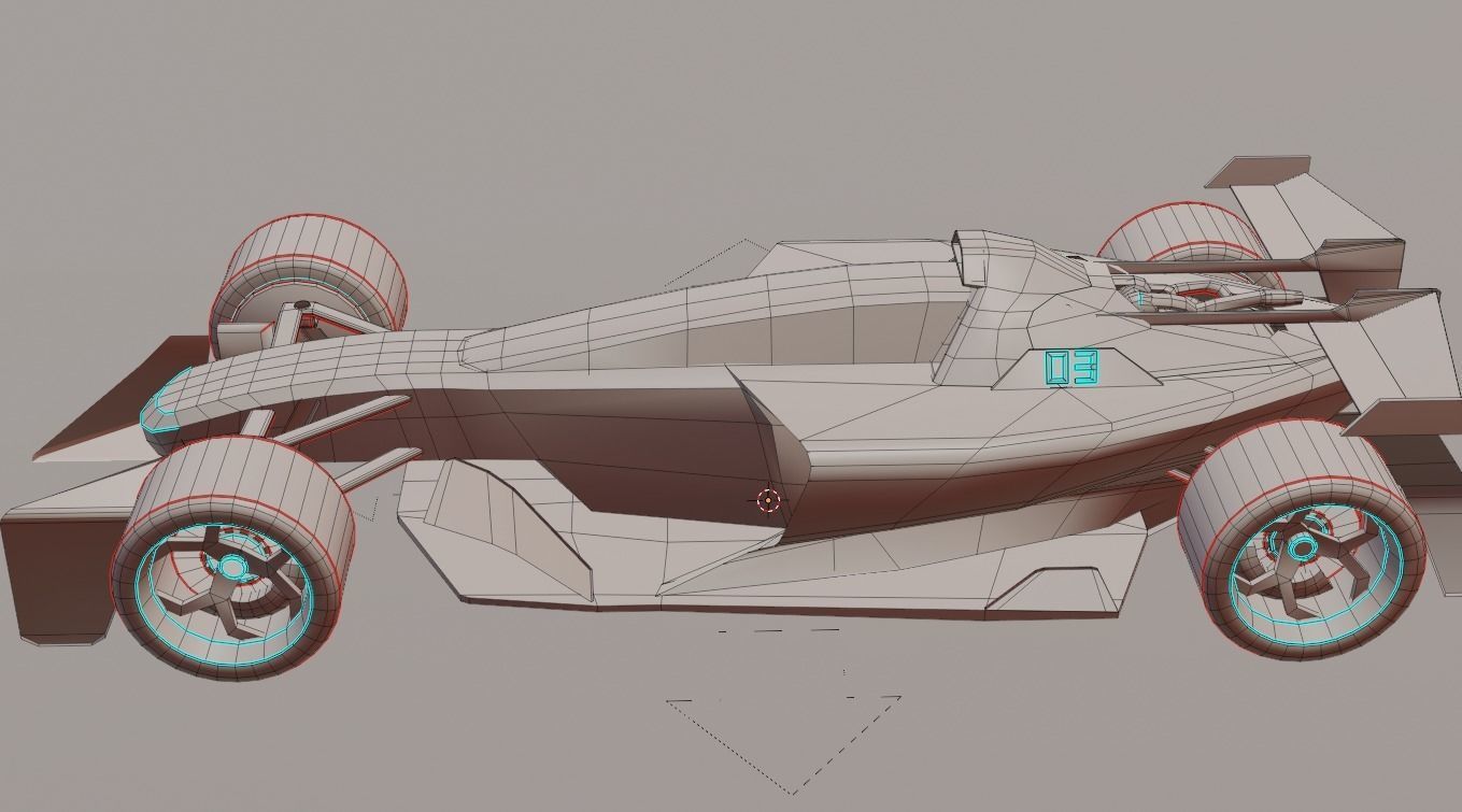 3D model Concept Formula One Car 2022 model VR / AR / low-poly | CGTrader